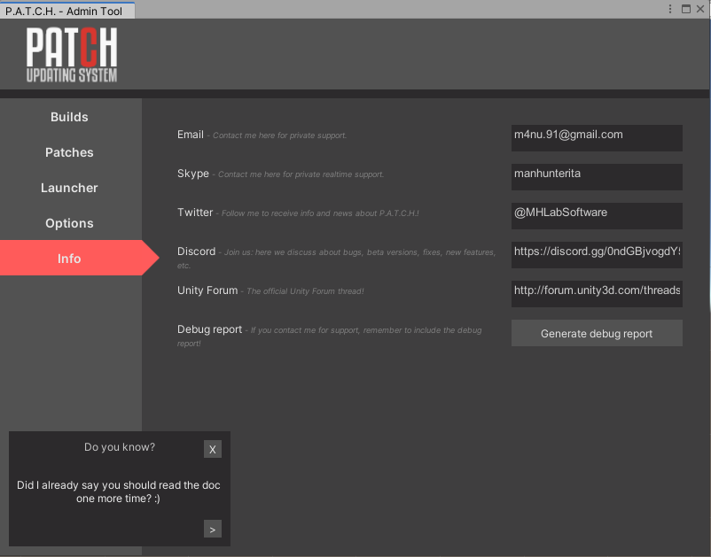 Patch Updating System 6303